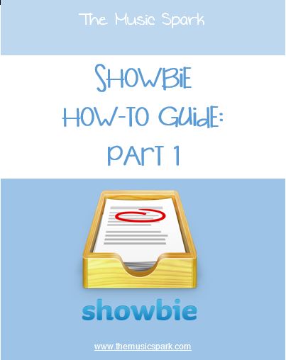 “Showbie” How-To Guide: Part 1 – The Music Spark